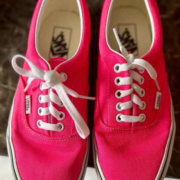 Vans | Shoes | Vans Sneakers Hot Pink Size 85 | Poshmark